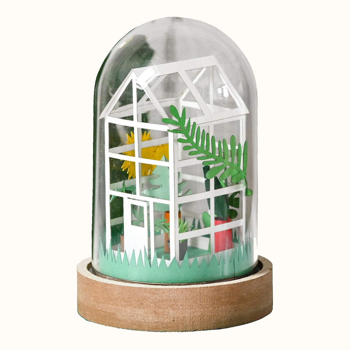 My Papercut Forest DIY Paper Greenhouse Craft Kit – Storm Flowers Garden