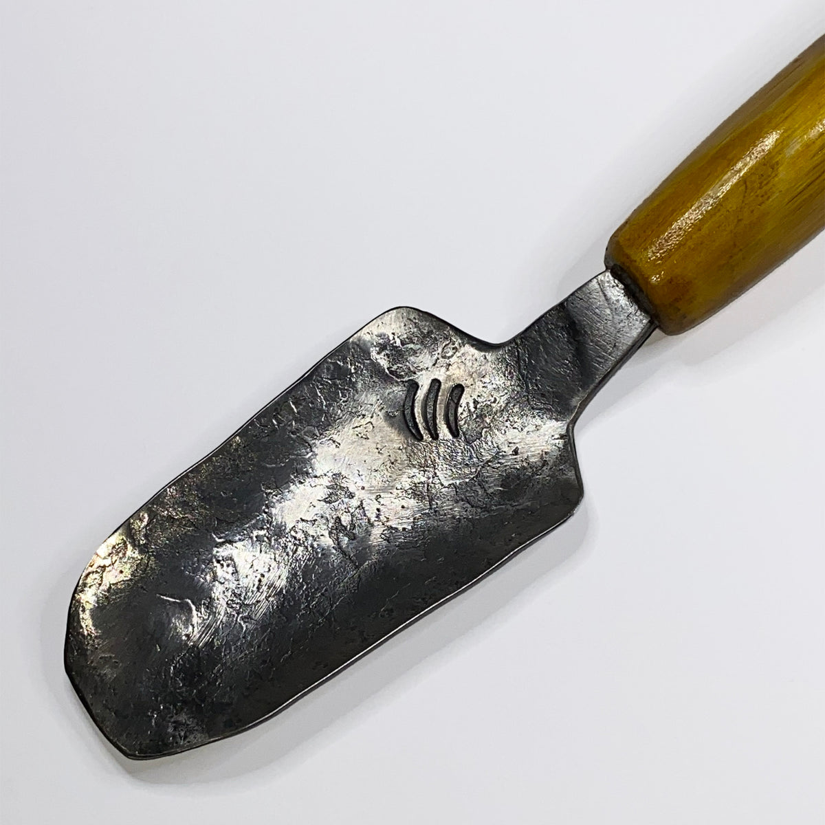 Hand Forged Steel Garden Trowel with Yellow Handle | Made in the UK ...